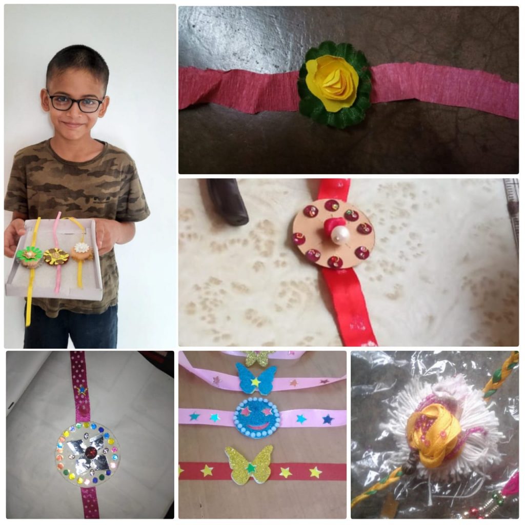 Rakhi Making Activity – MVPS's Udoji Horizon School