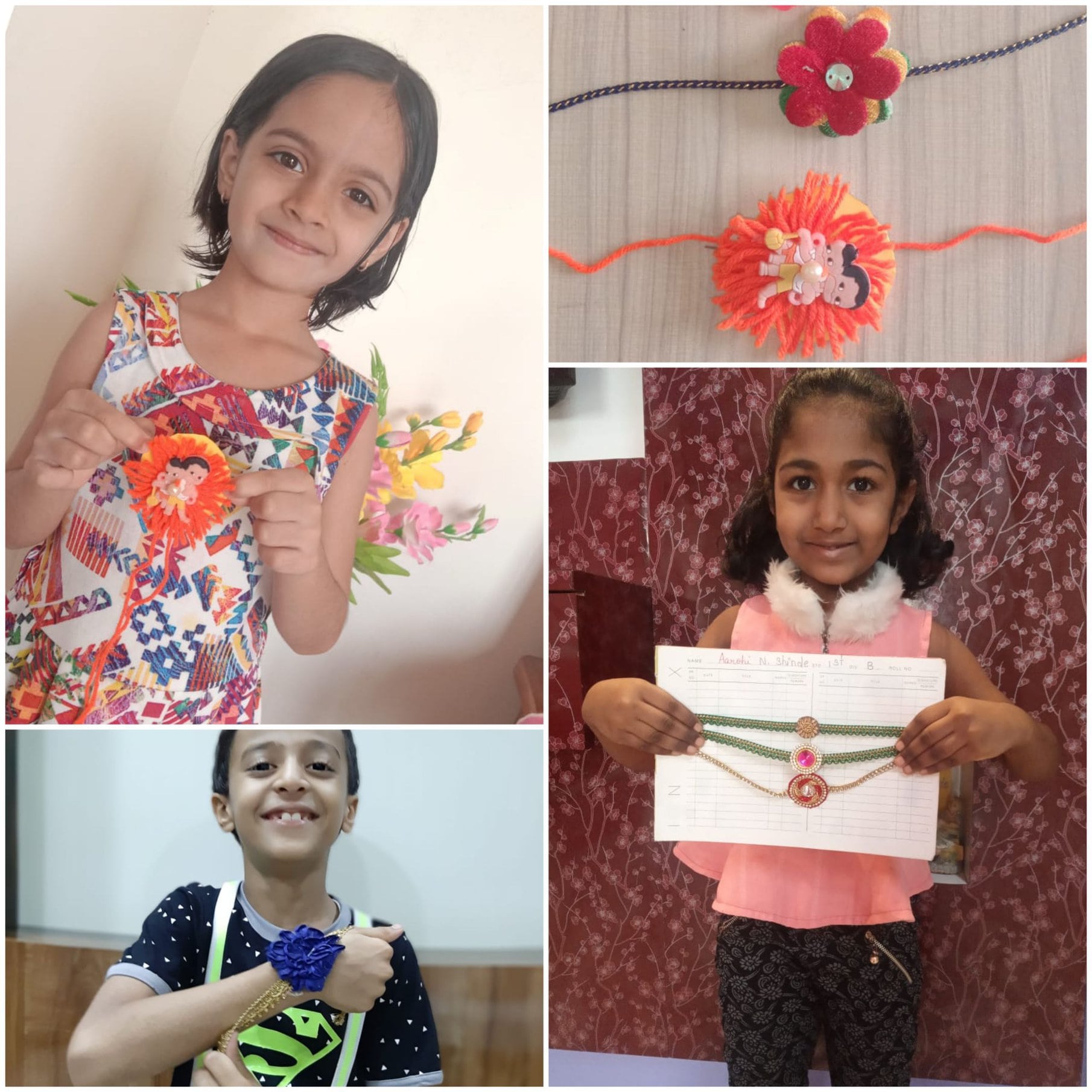 Home Rakhi Making Activity