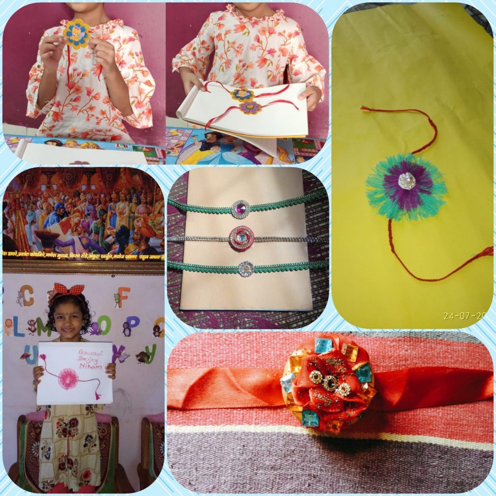 Rakhi Making Activity – MVPS's Udoji Horizon School